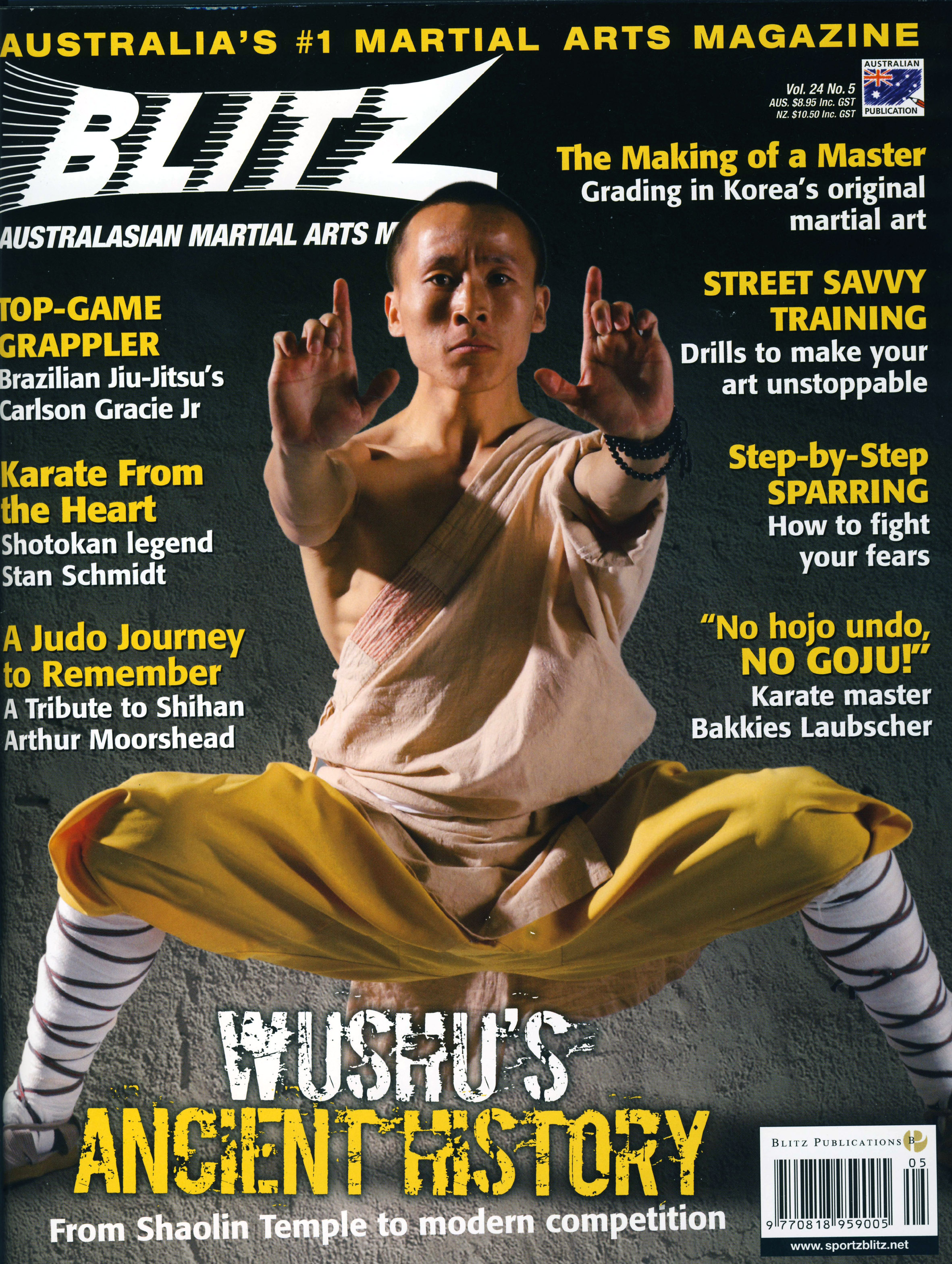 There are also an interview with Sensei Bakkies about his teaching ways ...